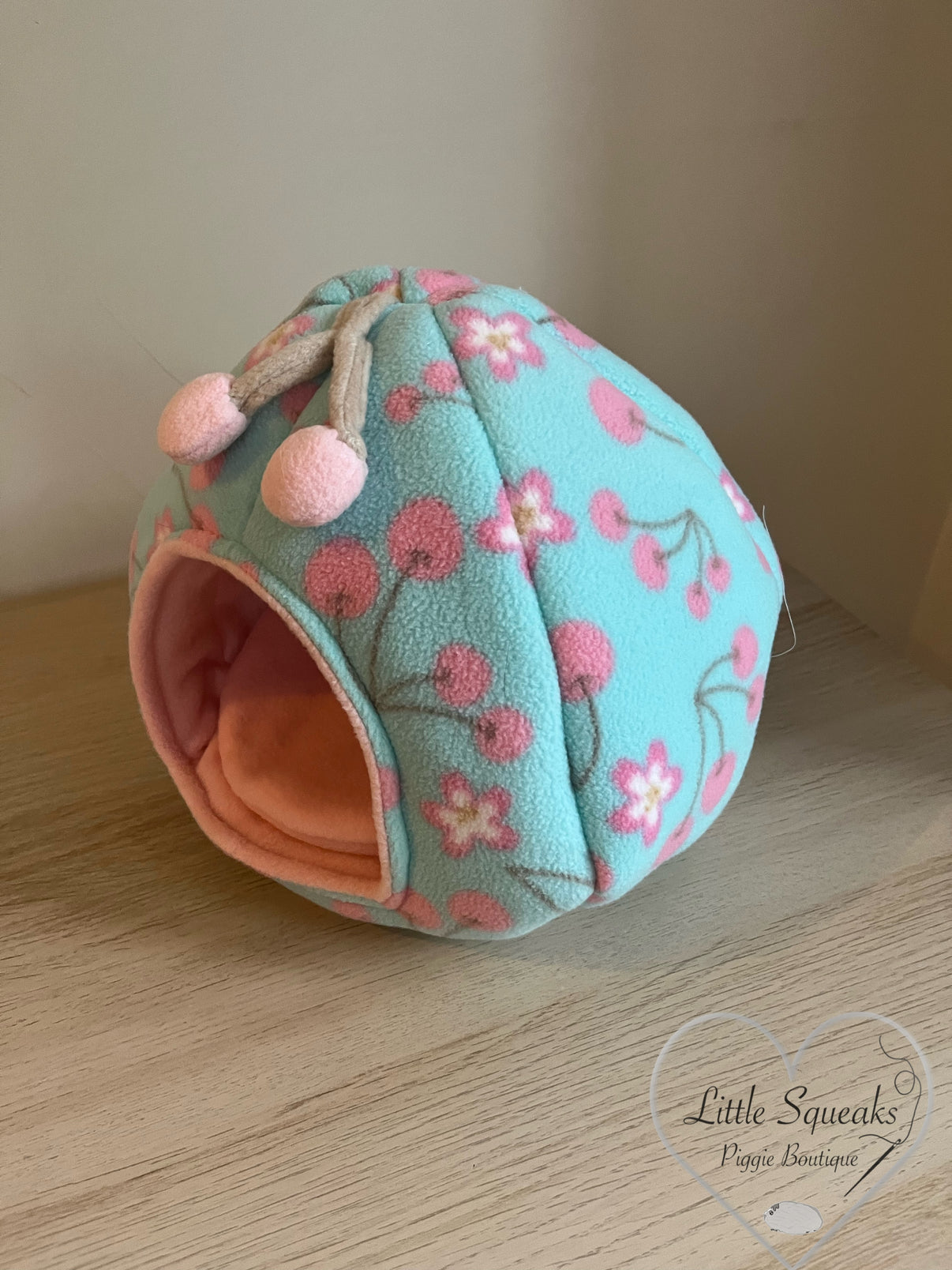 Cherry Blossom Cosy Pod - Guinea Pig Bed/Hide – Little Squeaks Piggie ...